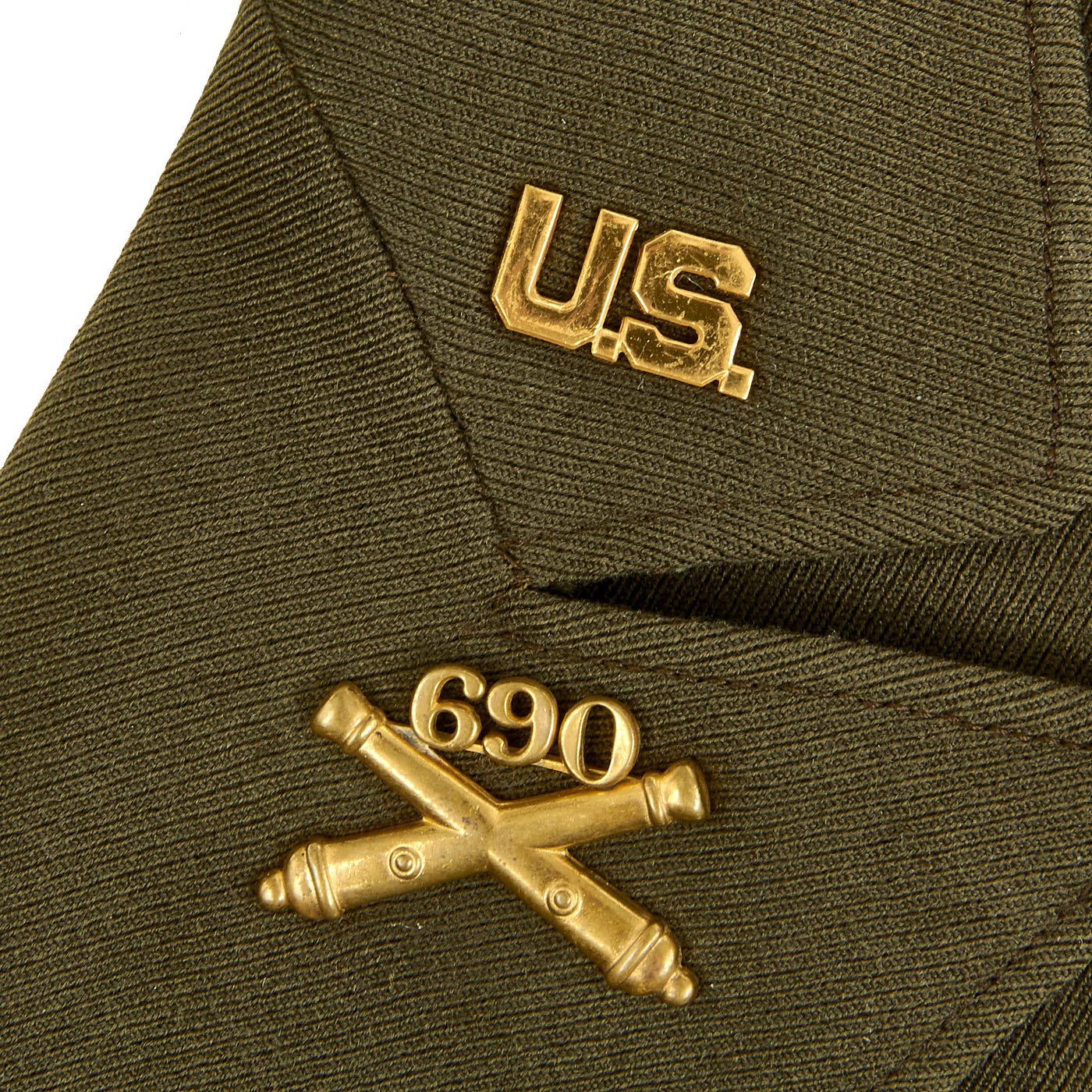 Original U.S. WWII Executive Officer 690th Field Artillery Battalion ...