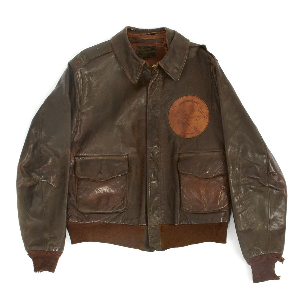 Original U.S. WWII P-38 Lightning Pilot A-2 Flight Jacket - 337th ...