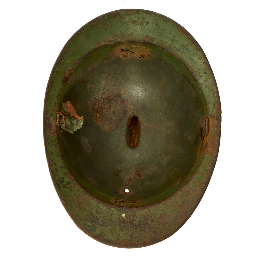 Original WWII Era Chinese National Revolutionary Army Adrian Helmet Sh ...