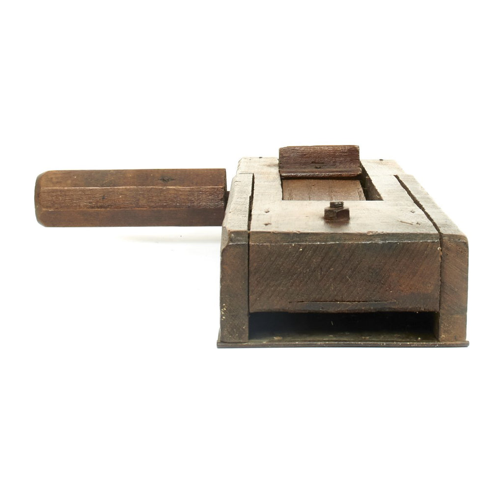 Original British WWII Wood Air Raid Alarm / Gas Rattle - Maker marked ...