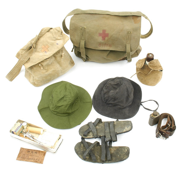 Original U.S. Vietnam War NVA North Vietnamese Viet Cong Medic Set ...