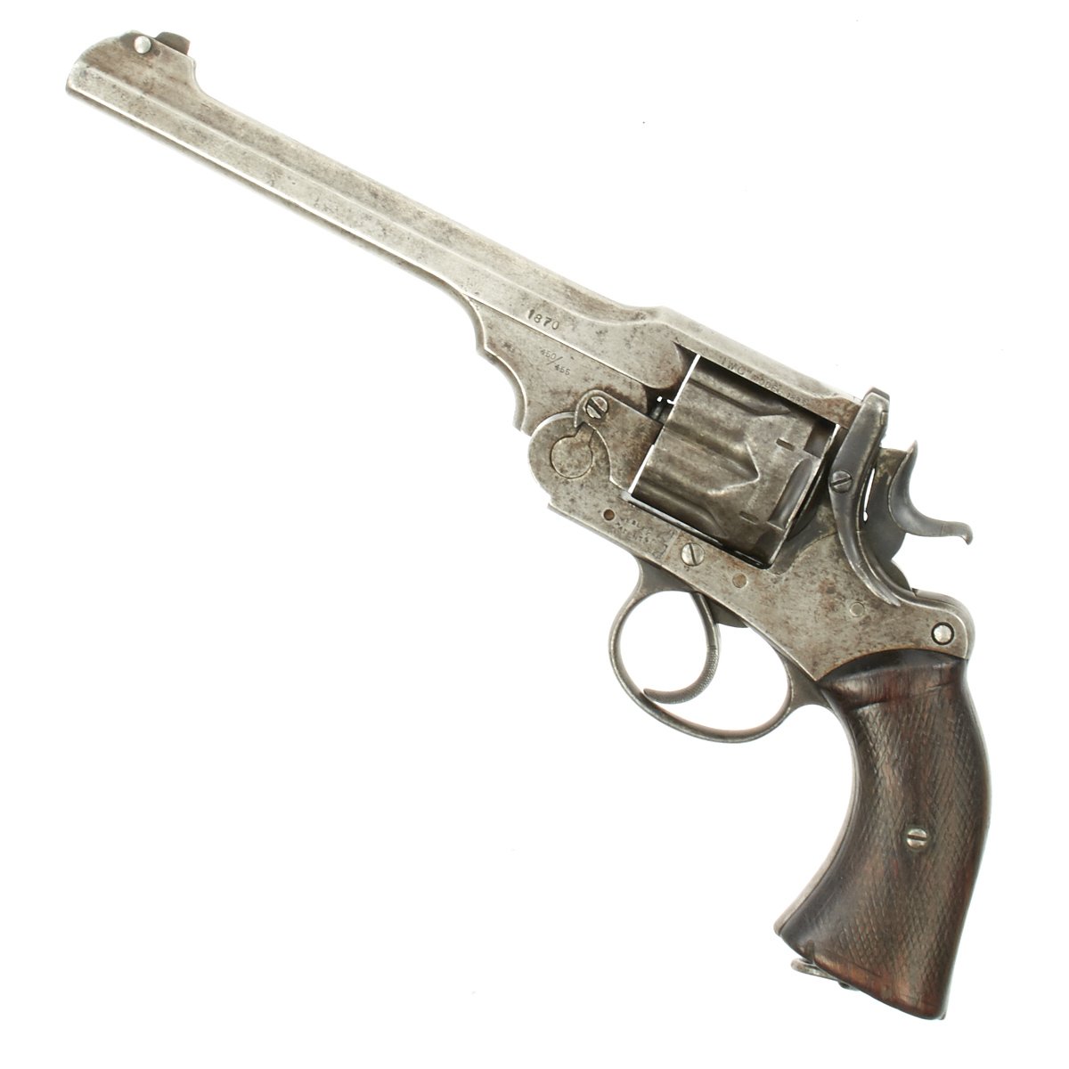 Original British Victorian Webley "WG" Model 1893 Revolver sold by R.B ...