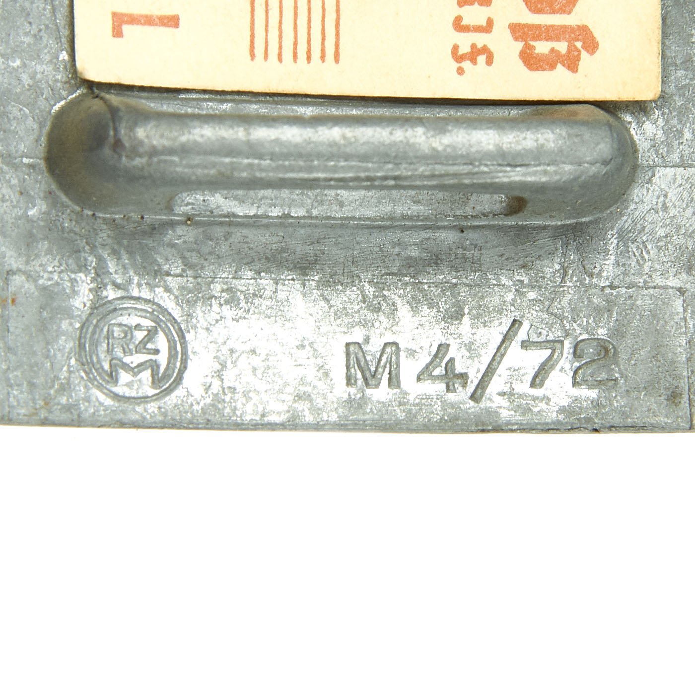 Original German WWII Unissued HJ Belt Buckle with RZM Paper Tag - mark ...