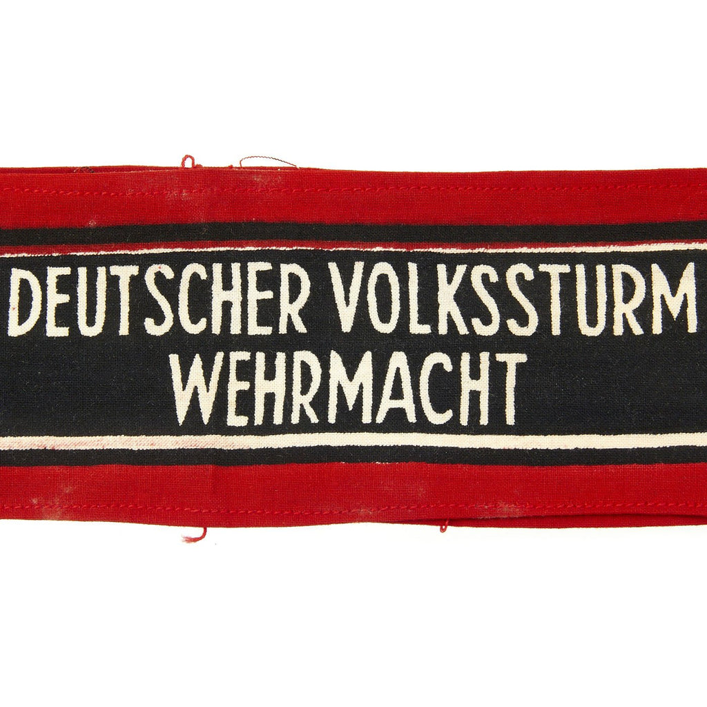 Original German WWII Deutscher Volkssturm Wehrmacht Armband ...