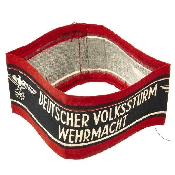 Original German WWII Deutscher Volkssturm Wehrmacht Armband ...