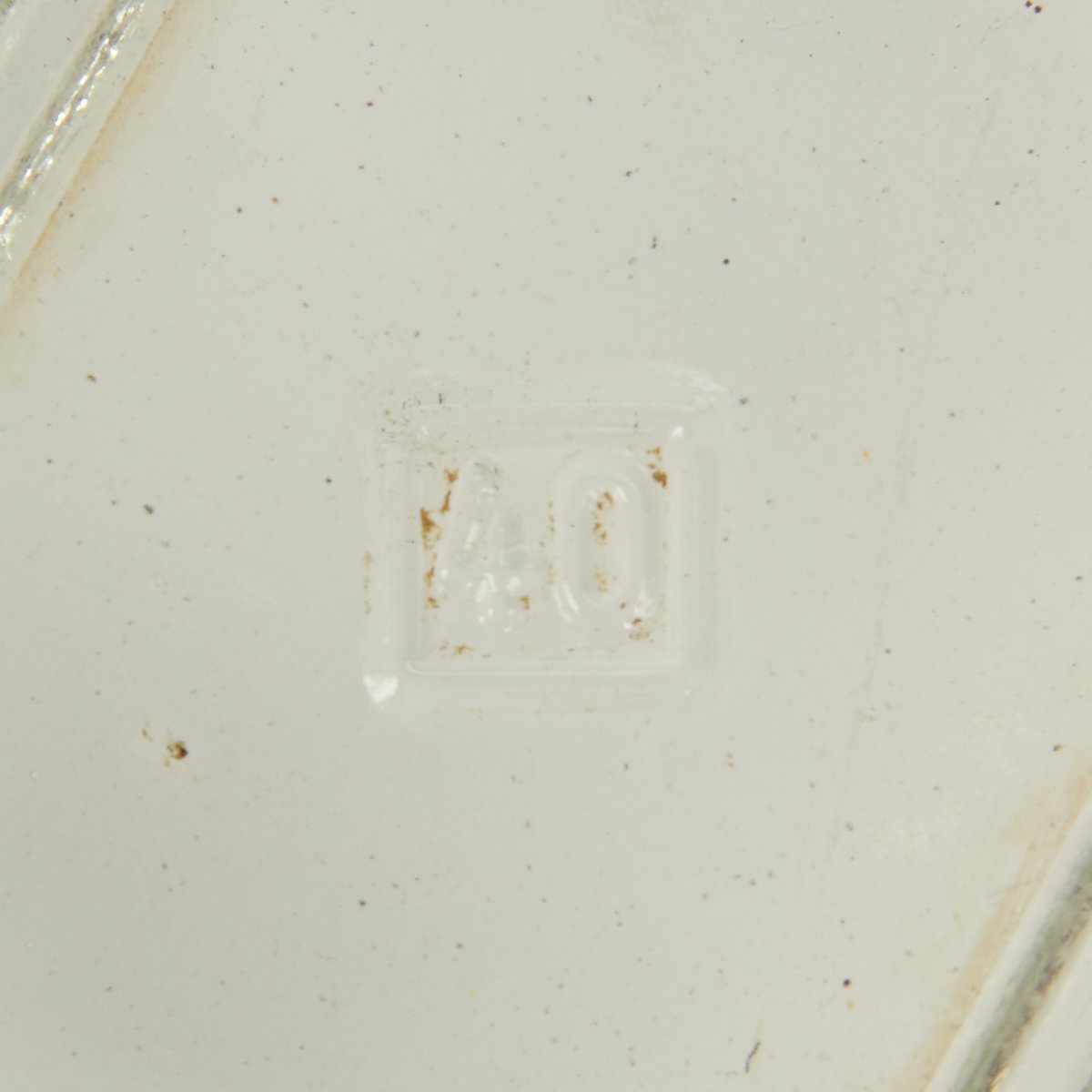 Original WWII German Glass Mine with Lid and Bakelite Charge Box - Gla ...