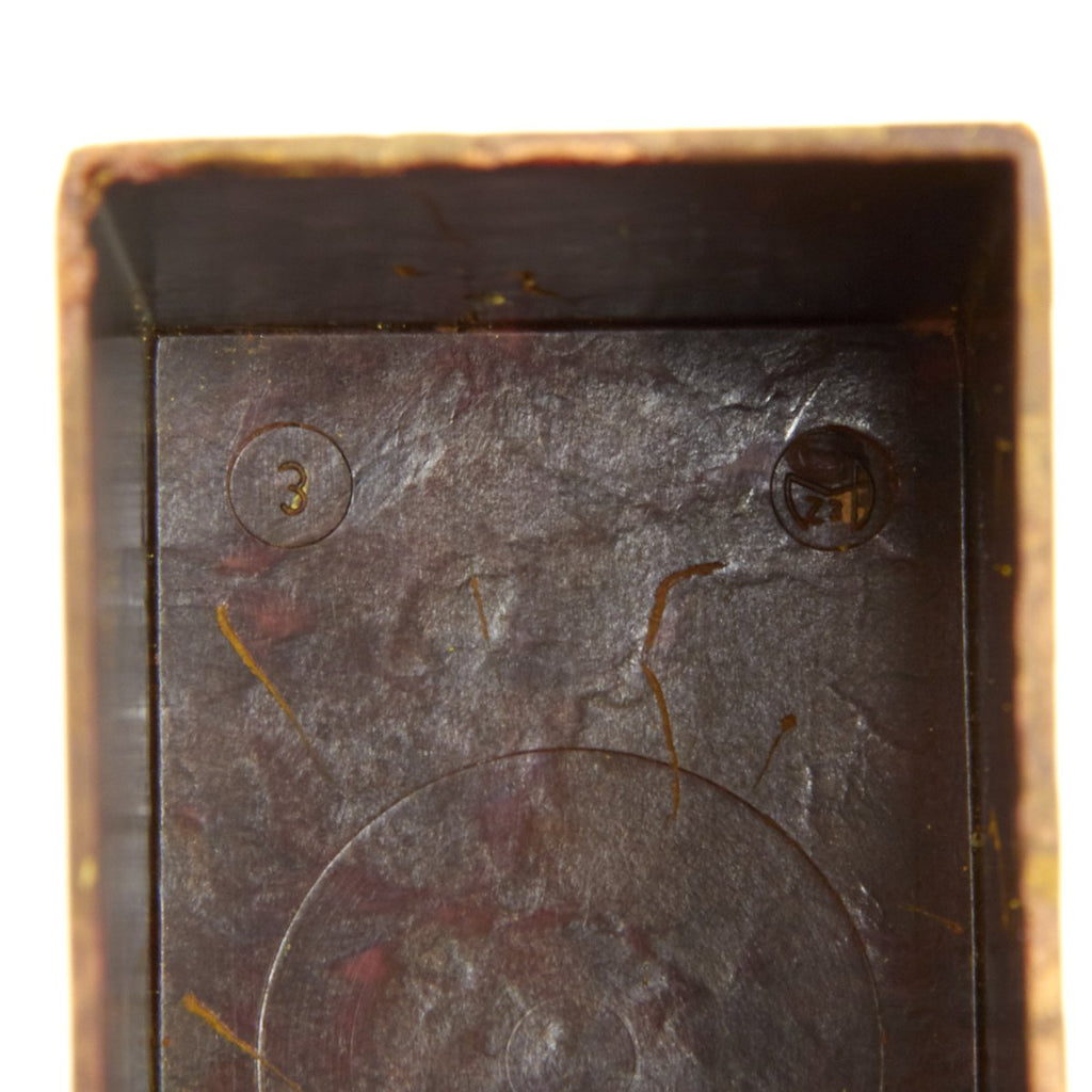 Original WWII German Glass Mine with Lid and Bakelite Charge Box - Gla ...