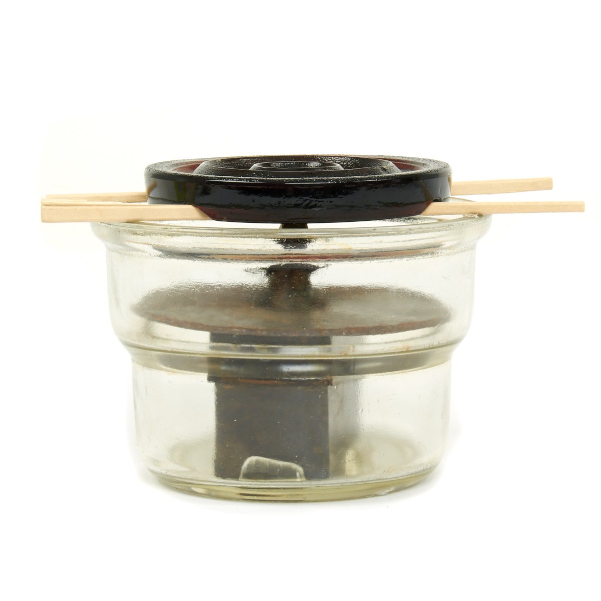 Original WWII German Glass Mine with Lid and Bakelite Charge Box - Gla ...