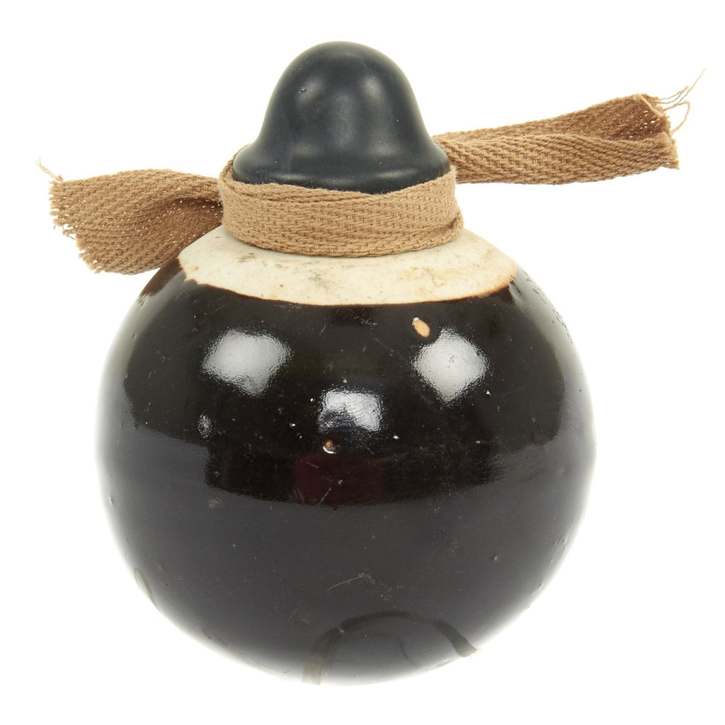 Original Japanese WWII Type 4 Grenade Ceramic Grenade in Brown - Inert ...