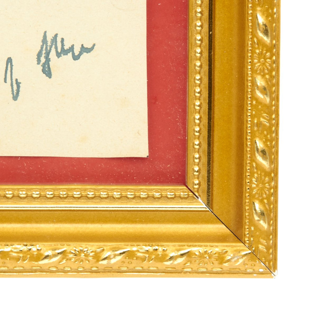 Original German WWII Signature of Field Marshal Erwin Rommel "The Dese ...