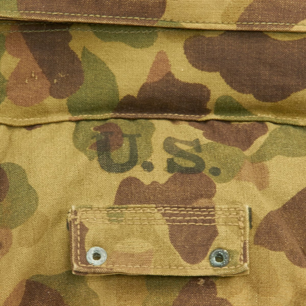 Original U.S. WWII M1943 Camouflage Jungle Pack - Hinson Manufacturing ...