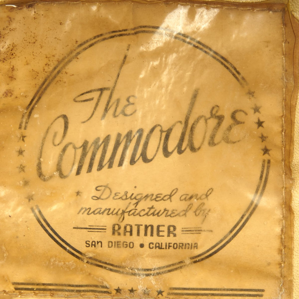 Original U.S. WWII Naval Officer Gray "The Commodore" Combination Viso ...