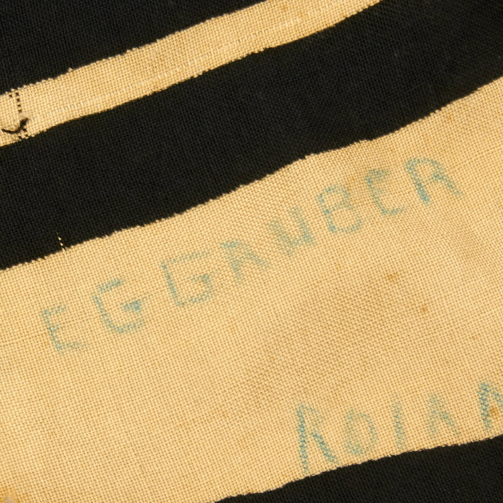 Original German WWII State Service Flag Signed by 92nd Signal Battalion ...