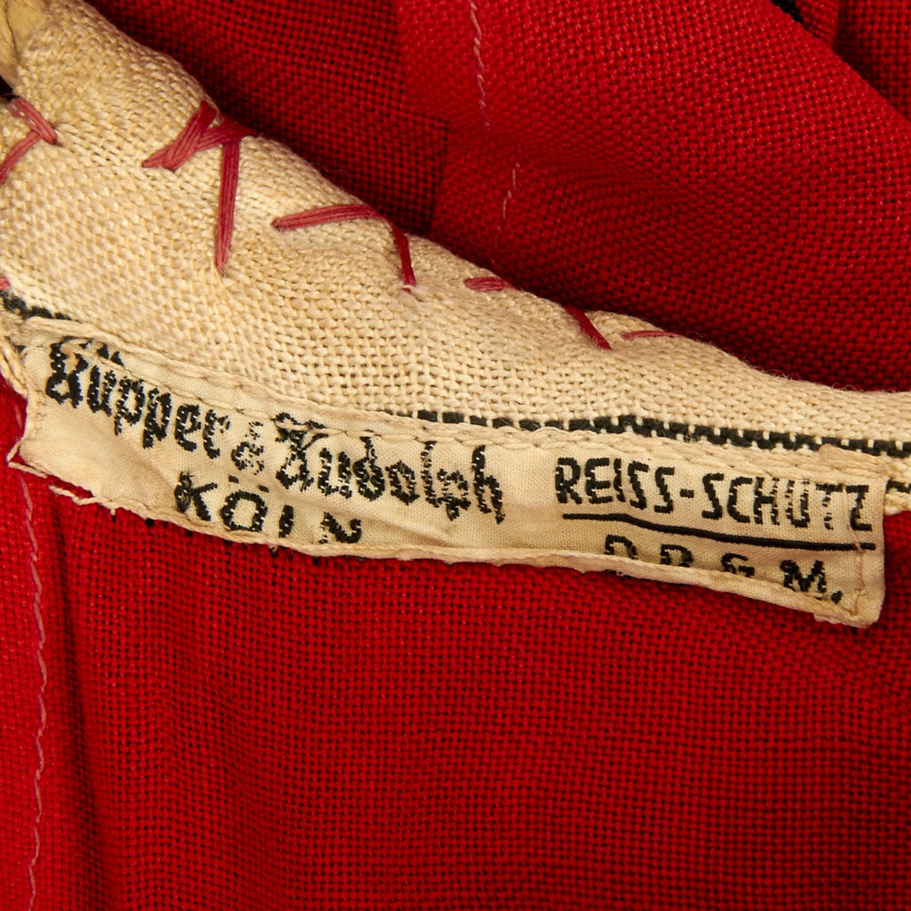 Original German WWII State Service Flag Signed by 92nd Signal Battalion ...