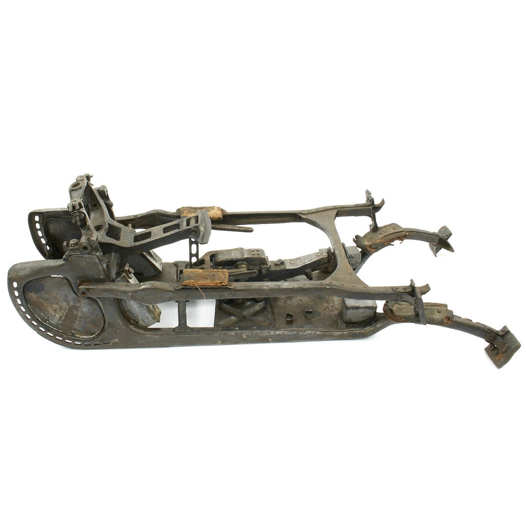 Original Imperial German WWI MG 08 Maxim Machine Gun Sled Mount - Seri ...