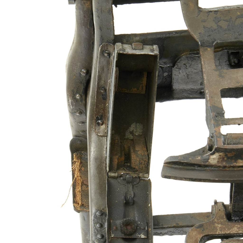 Original Imperial German WWI MG 08 Maxim Machine Gun Sled Mount - Seri ...