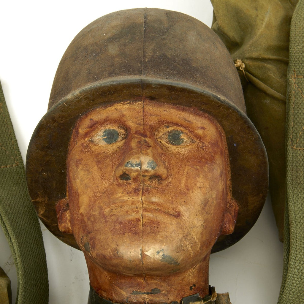 Original U.S. WWII Paradummy Gummipuppen Paratrooper Decoy Rupert Doll ...