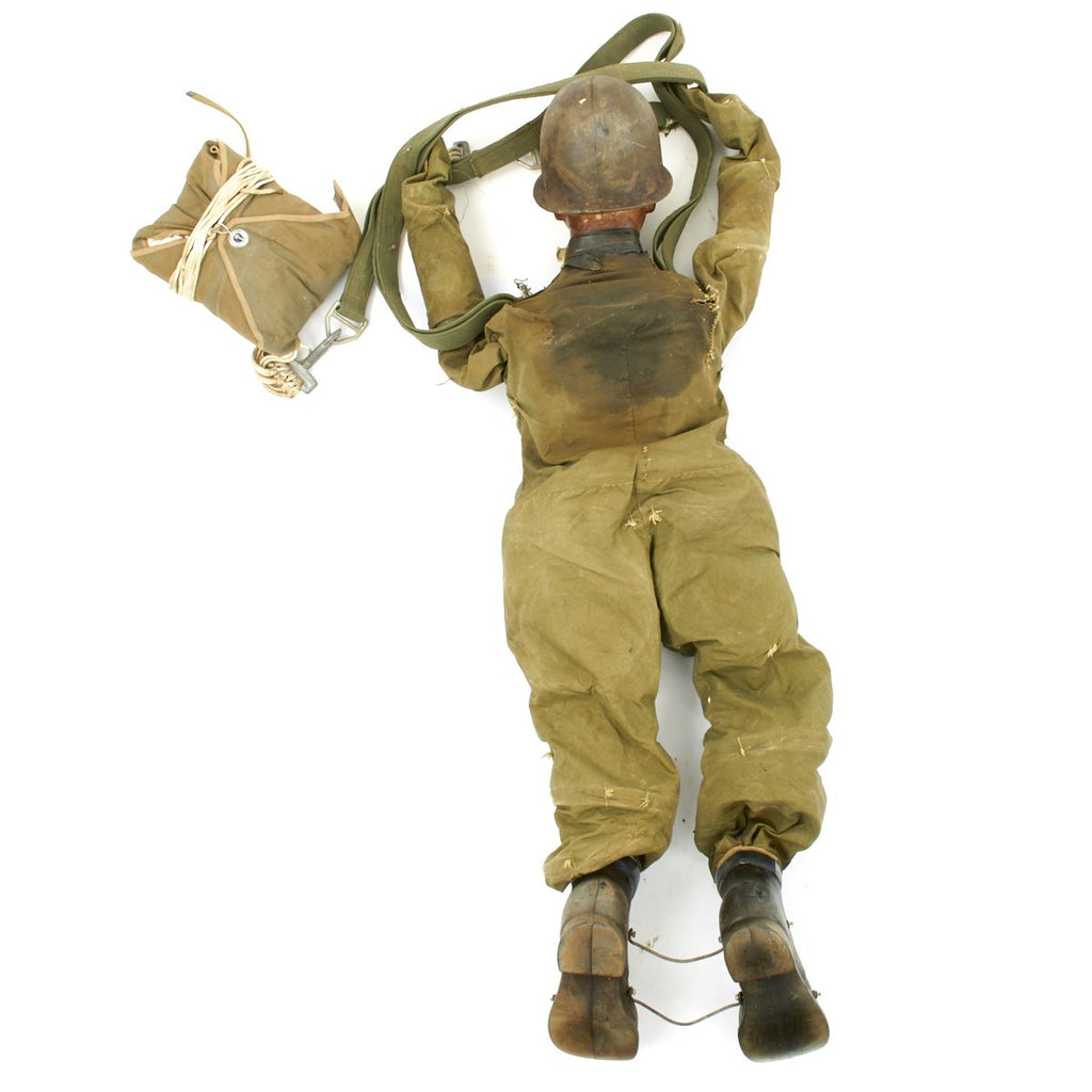 Original U.S. WWII Paradummy Gummipuppen Paratrooper Decoy Rupert Doll ...