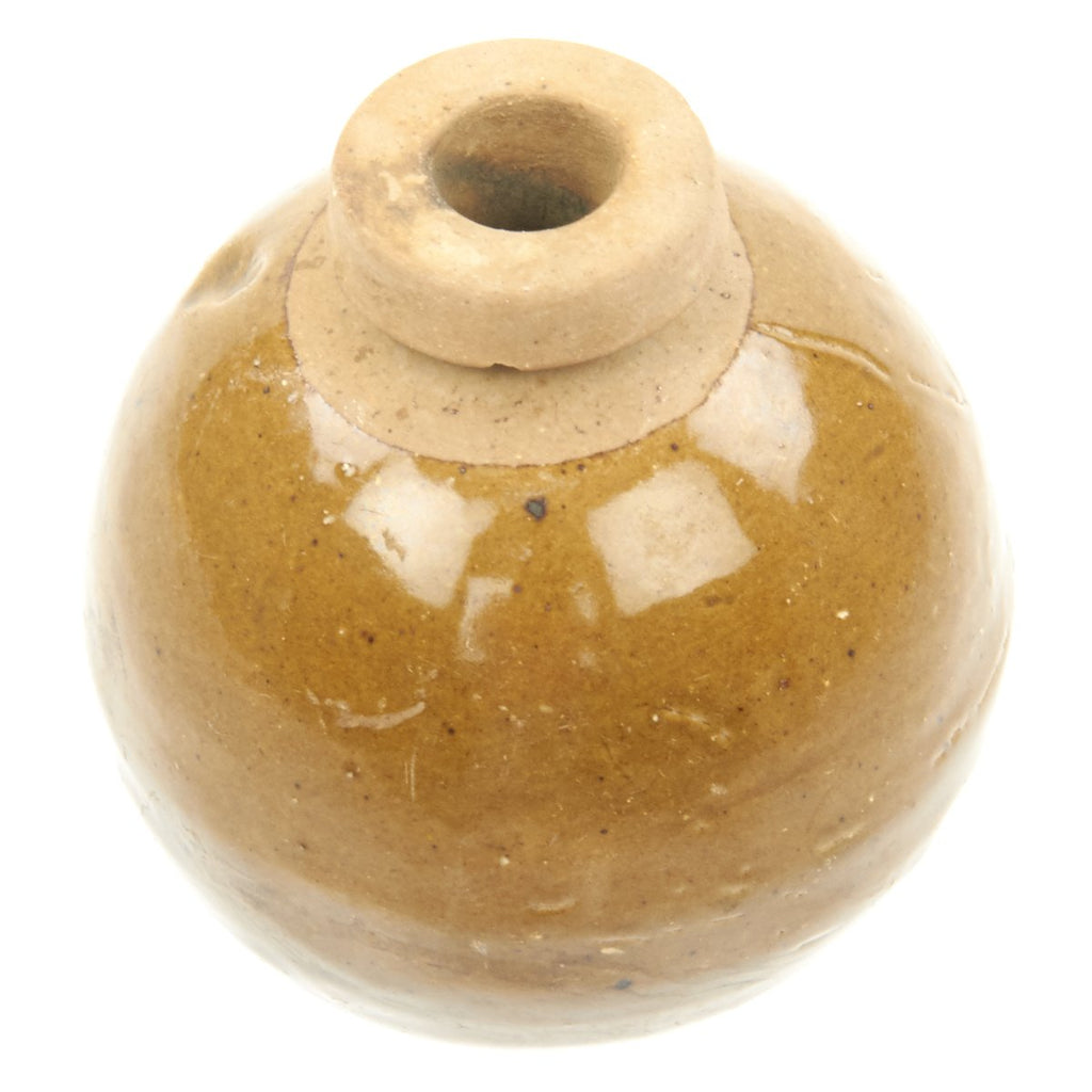Original Japanese WWII Type 4 Grenade Ceramic Grenade in Brown - Inert ...