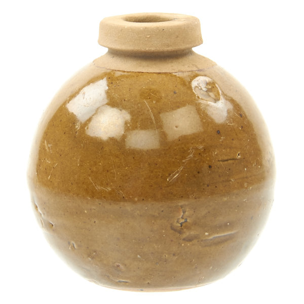 Original Japanese WWII Type 4 Grenade Ceramic Grenade in Brown - Inert ...