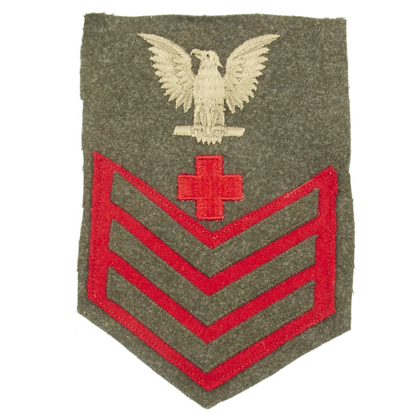 Original U.S. WWII USMC Navy Corpsman PO1 Petty Officer First Class ...