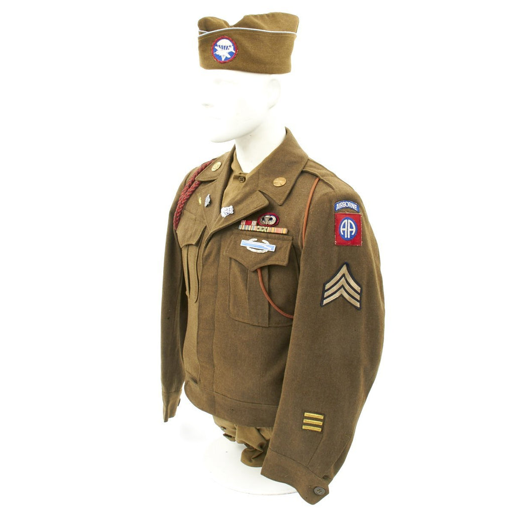 Original U.S. WWII 101st Airborne 506th PIR Named Uniform Grouping - B ...