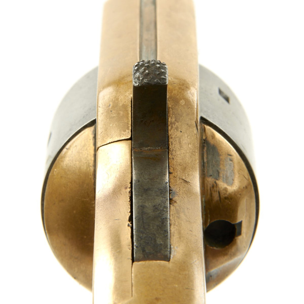 Original U.S. Civil War Era Merwin & Bray Cupfire Brass Frame Revolver ...
