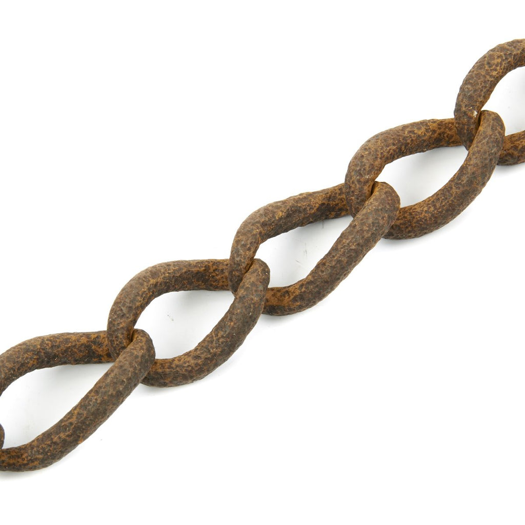 Original British 18th Century Wrought Iron Chain Gang or Slave Trade L ...