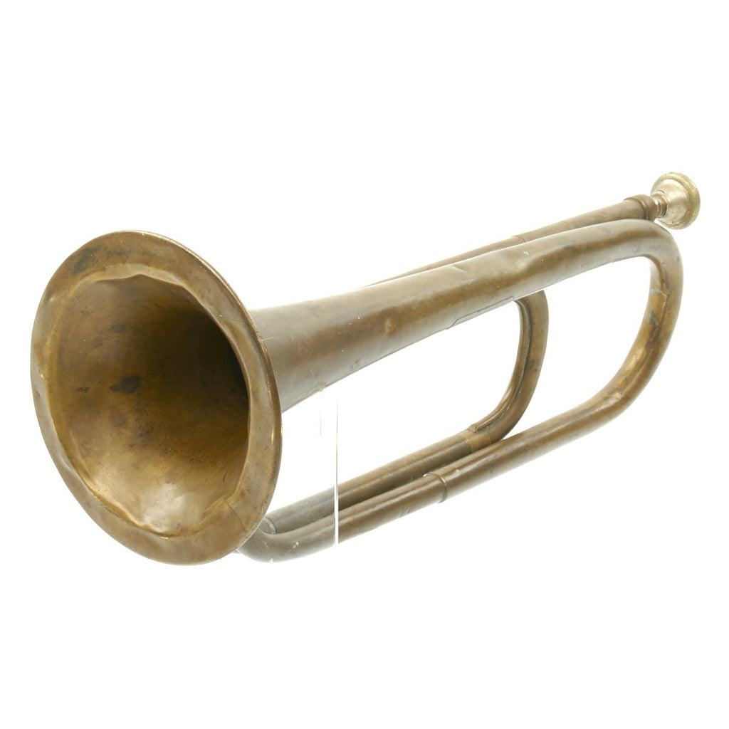 Original U.S. Regulation Model 1892 Field Trumpet Bugle Recovered from ...