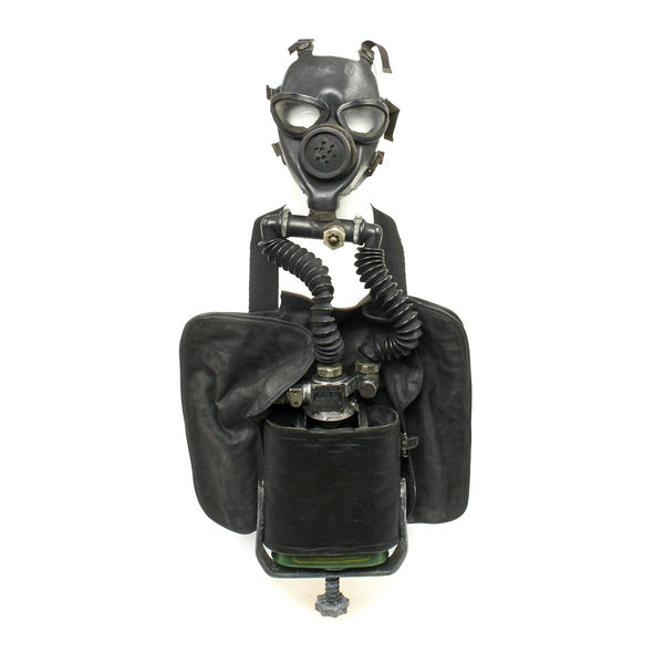 Original U.S. WWII Navy Oxygen Breathing Rescue Apparatus Type A-1 ...