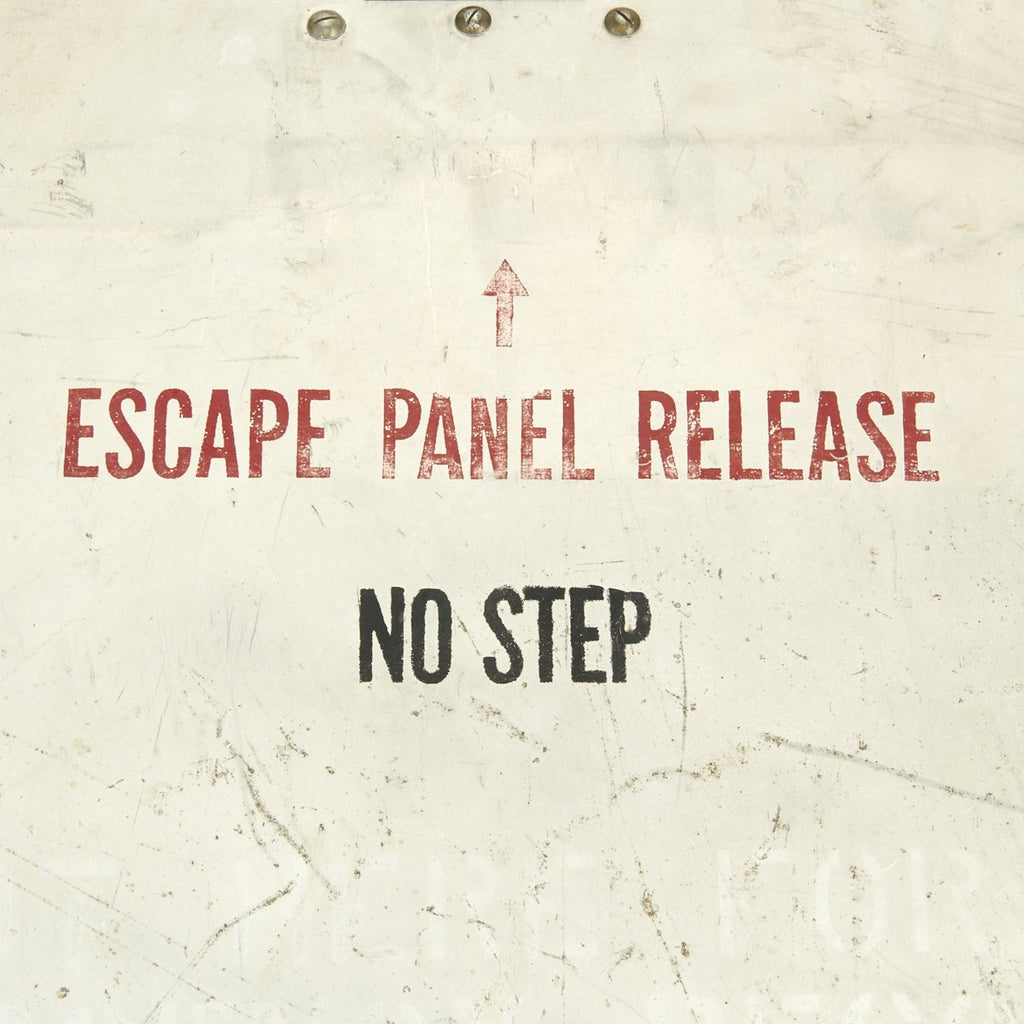 Original British WWII RAF Avro Lancaster Parachute Escape Hatch ...