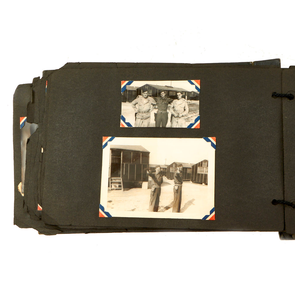 Original U.S. WWII US Army Air Corps and Army Service Forces Photo Alb ...