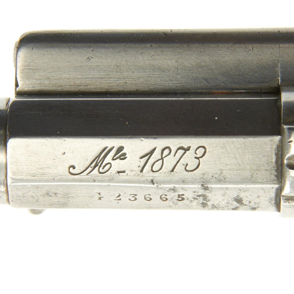 Original French MAS Modèle 1873 11mm Revolver Dated 1876 - Serial Numb ...
