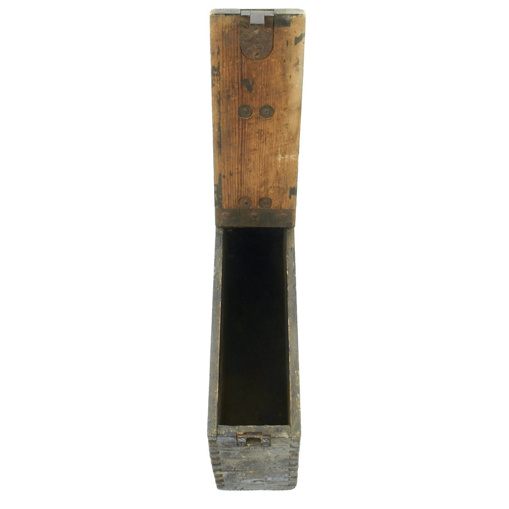 Original German WWI Maxim MG 08 Wooden Ammunition Crate for 250 Round ...