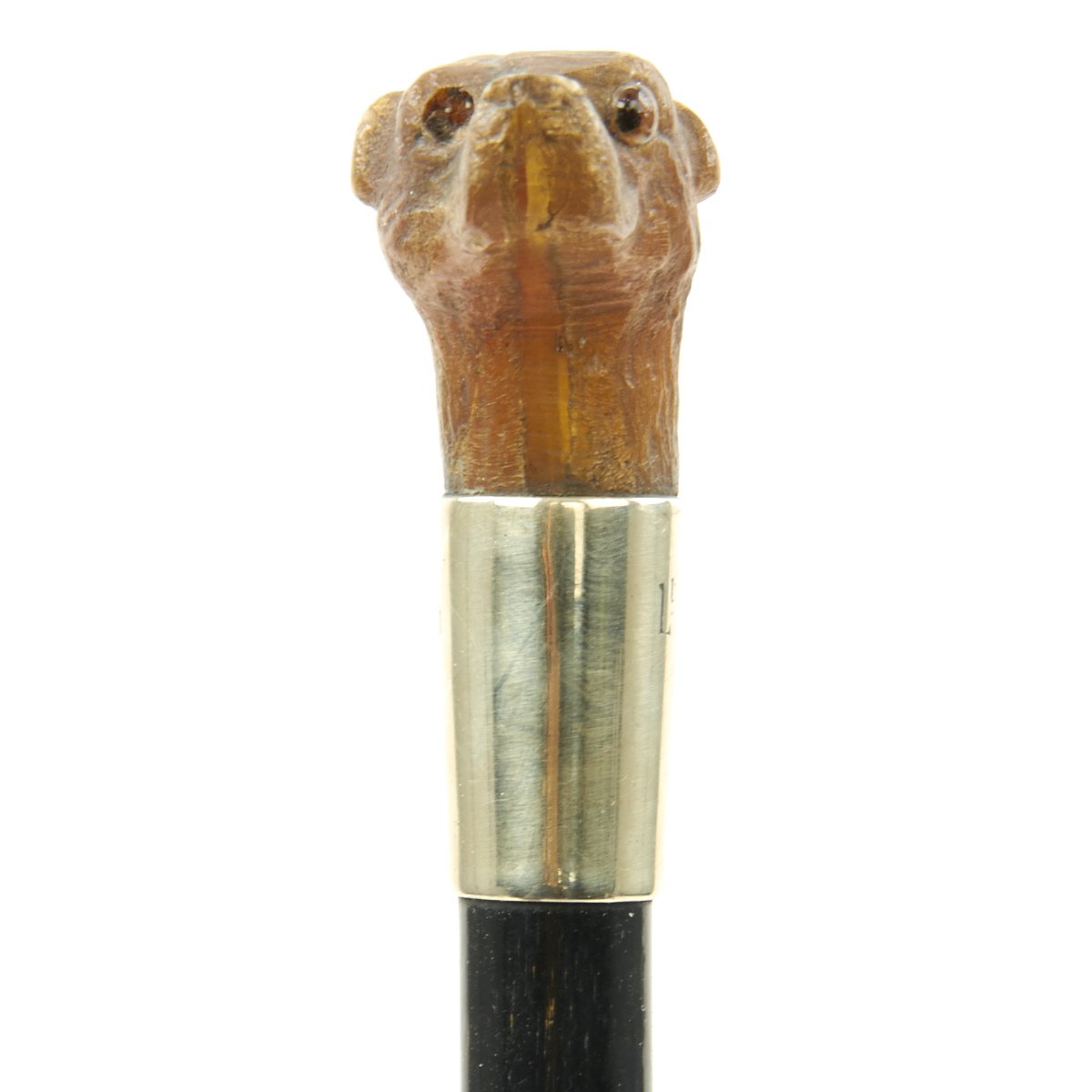 Original British WWI Dog's Head Swagger Stick named to R.F.C. Flying A ...