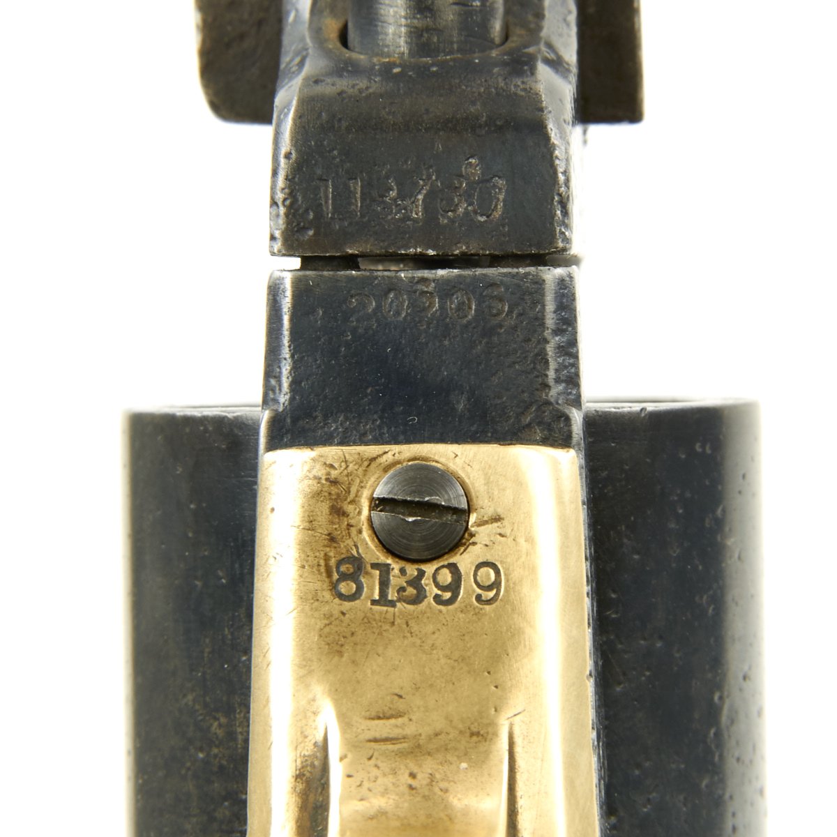 Original U.S. Civil War Colt 1851 Navy Percussion Revolver - Arsenal R ...