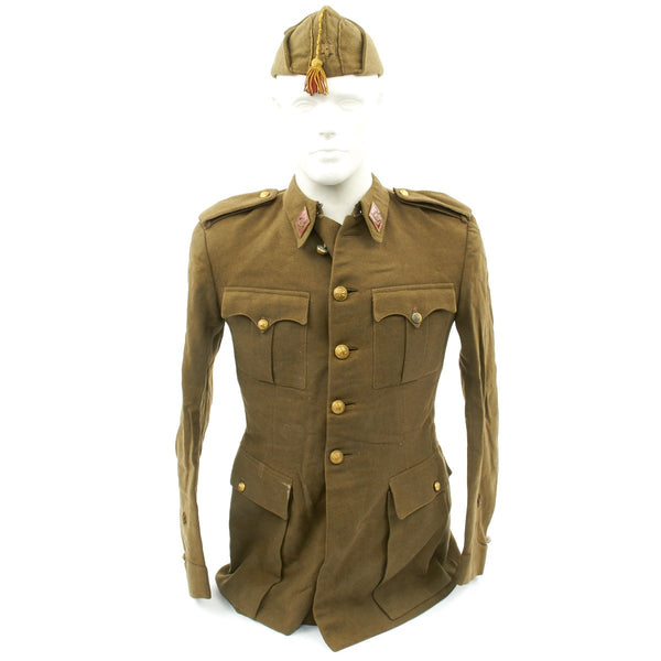 Original Spanish Fascist Officer's Tunic and Side Cap from the Spanish ...