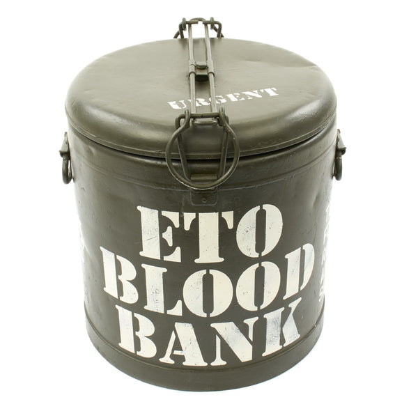 Original U.S. WWII ETO Blood Bank M-1941 Mermite Can Dated 1942 ...
