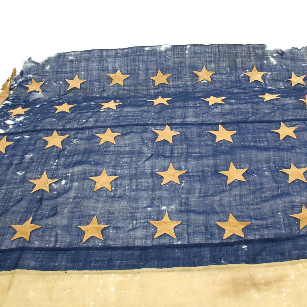 Original U.S. Civil War Federal Union 34 Star American Garrison Flag ...