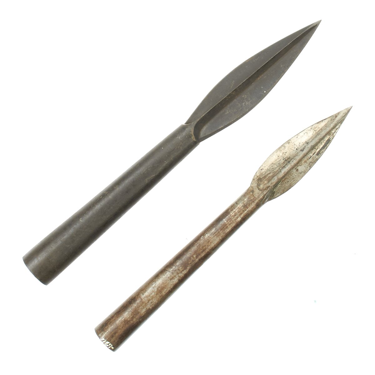 Original British Victorian Set of Two Lance Heads from the Bengal Lanc ...