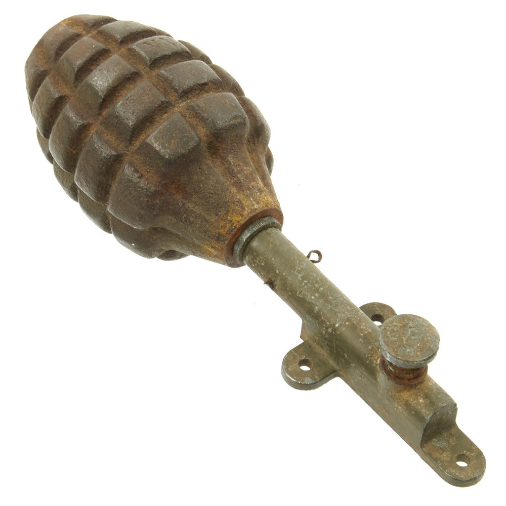 Original U.S. WWII MkII De-Militarized Pineapple Grenade with M1 Booby ...