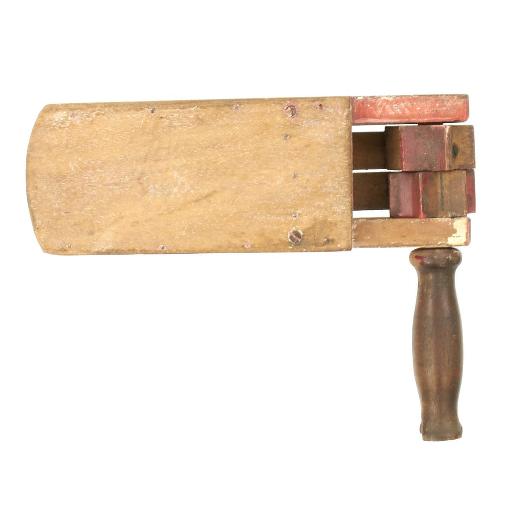 Original WWI British Trench Wooden Gas Attack Rattle reissued for WWII ...