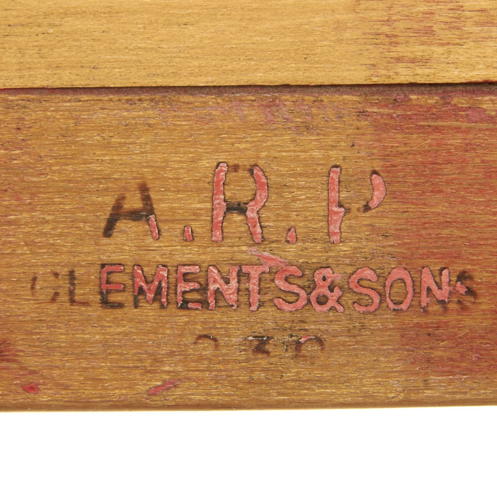 Original WWI British Trench Wooden Gas Attack Rattle reissued for WWII ...