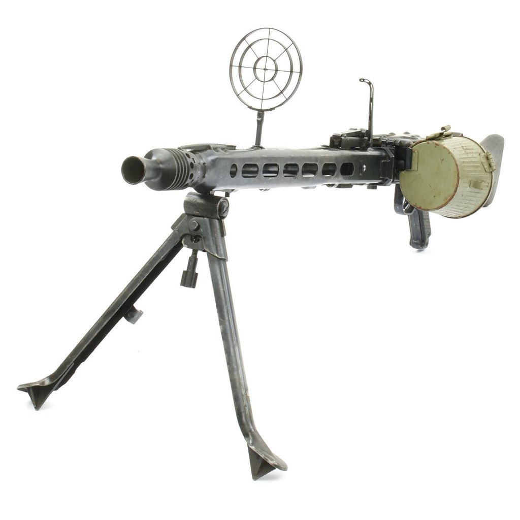 Original German WWII MG 42 Display Machine Gun with Anti-Aircraft Sigh ...