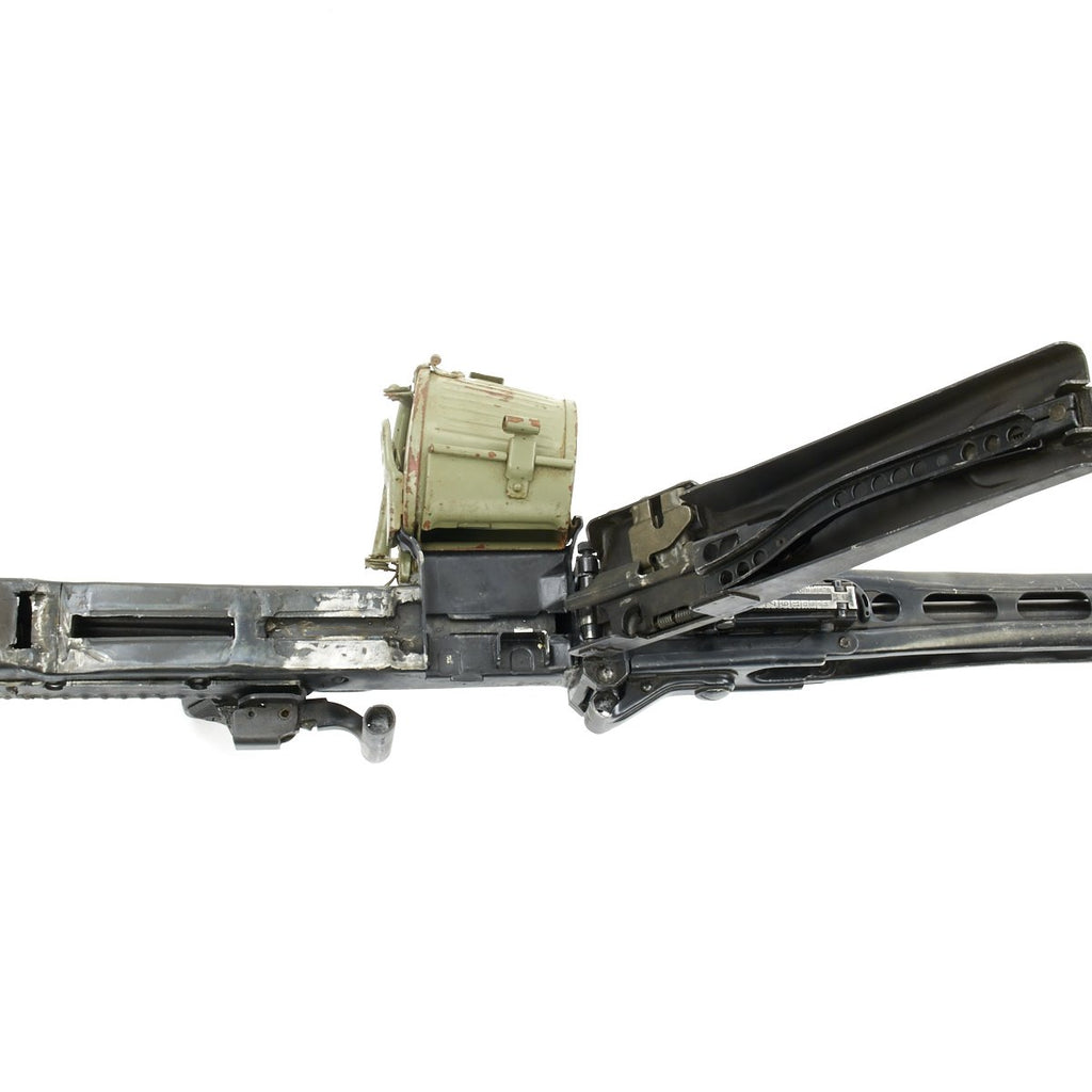 Original German WWII MG 42 Display Machine Gun with Anti-Aircraft Sigh ...
