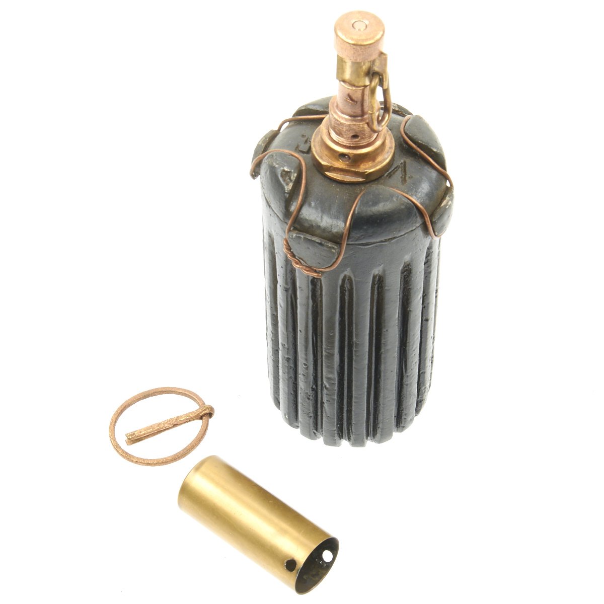 Original Finnish WWII Hand Grenade Model 41 with Fuse Cover - Sirpalek ...