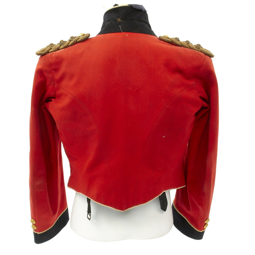 Original Scottish Black Watch Officer's Mess Dress Tunic with Tartan W ...