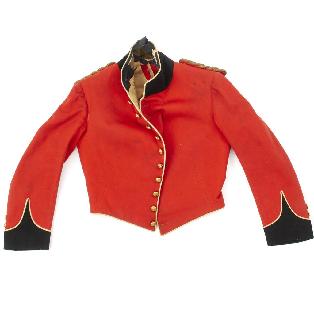 Original Scottish Black Watch Officer's Mess Dress Tunic with Tartan W ...