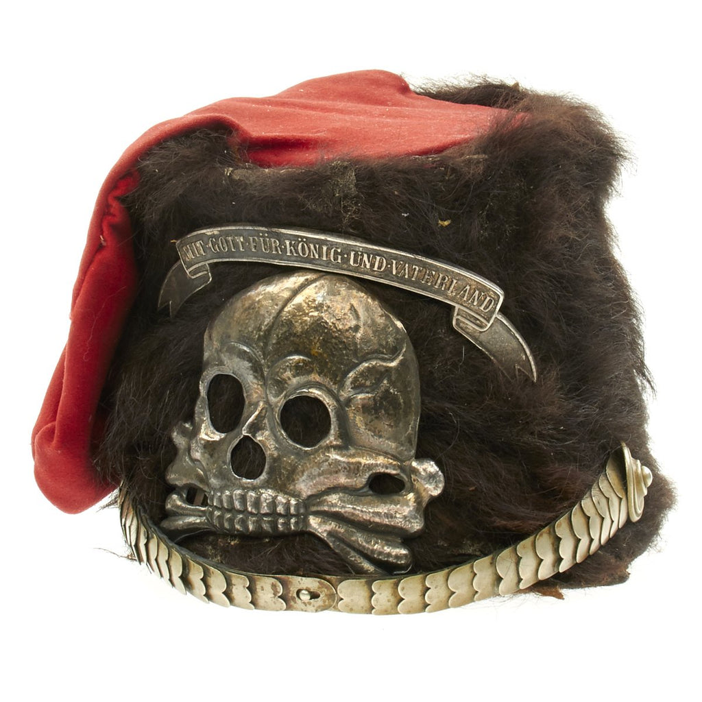 Original Imperial German WWI Prussian Death's Head Hussars Light Caval ...