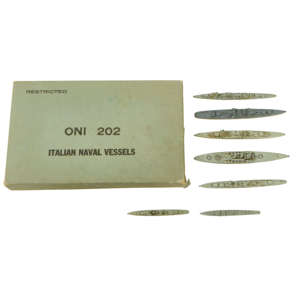 Original U.S. WWII Division of Naval Intelligence Ship Recognition Mod ...